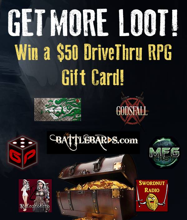 DriveThruRPG Giveaway! – The Redacted Files Podcast